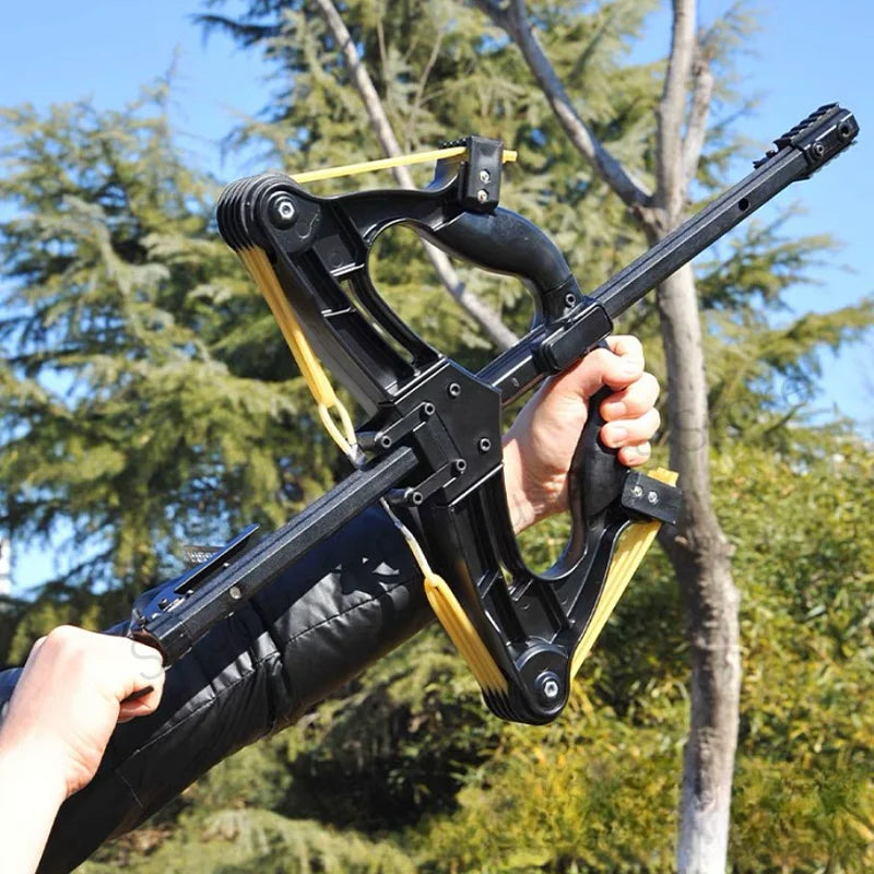 Arc télescopique en métal avec balle en acier et laser – Prohunters